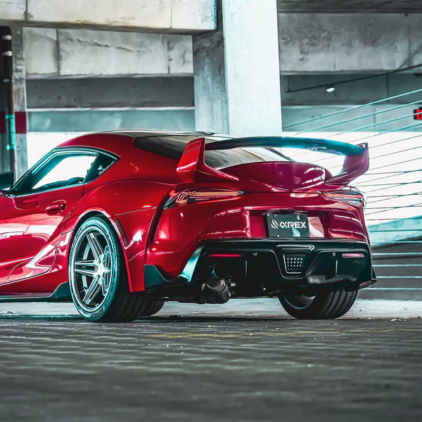 Toyota GR Supra "Black" Laser Style LED Tail Lights AlphaRex (LUXX-Ser ...
