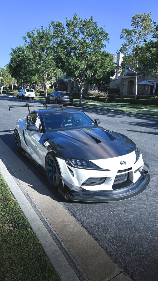 Sayber Design 2020+ Toyota GR Supra Carbon Fiber Hood V2 ( PRE-ORDER ...