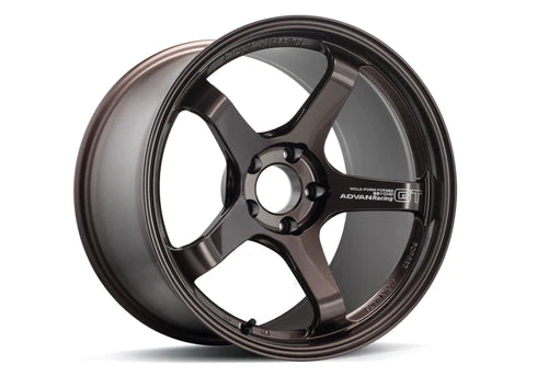Advan Racing GT Beyond 18x9.5 +45 5x100 Racing Copper Bronze Wheels *S ...