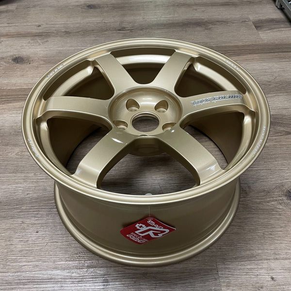 Volk Racing TE37 SAGA S-PLUS 18x9.5 +22 5x114.3 GOLD (Face 4) Wheels ...