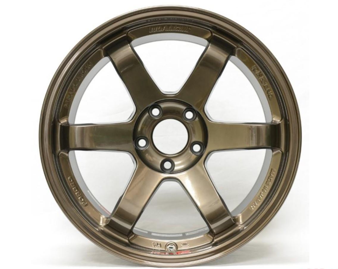 Volk Racing TE37SL 19x9.5 +21 / 19x10.5 +22 5x120 Hi-Meta Bronze Wheel ...