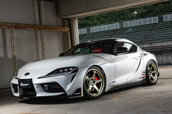 A90/A91 Supra Spec Advan Racing GT Beyond 19x9.5 +25/19x10.5 +32 5x112 ...