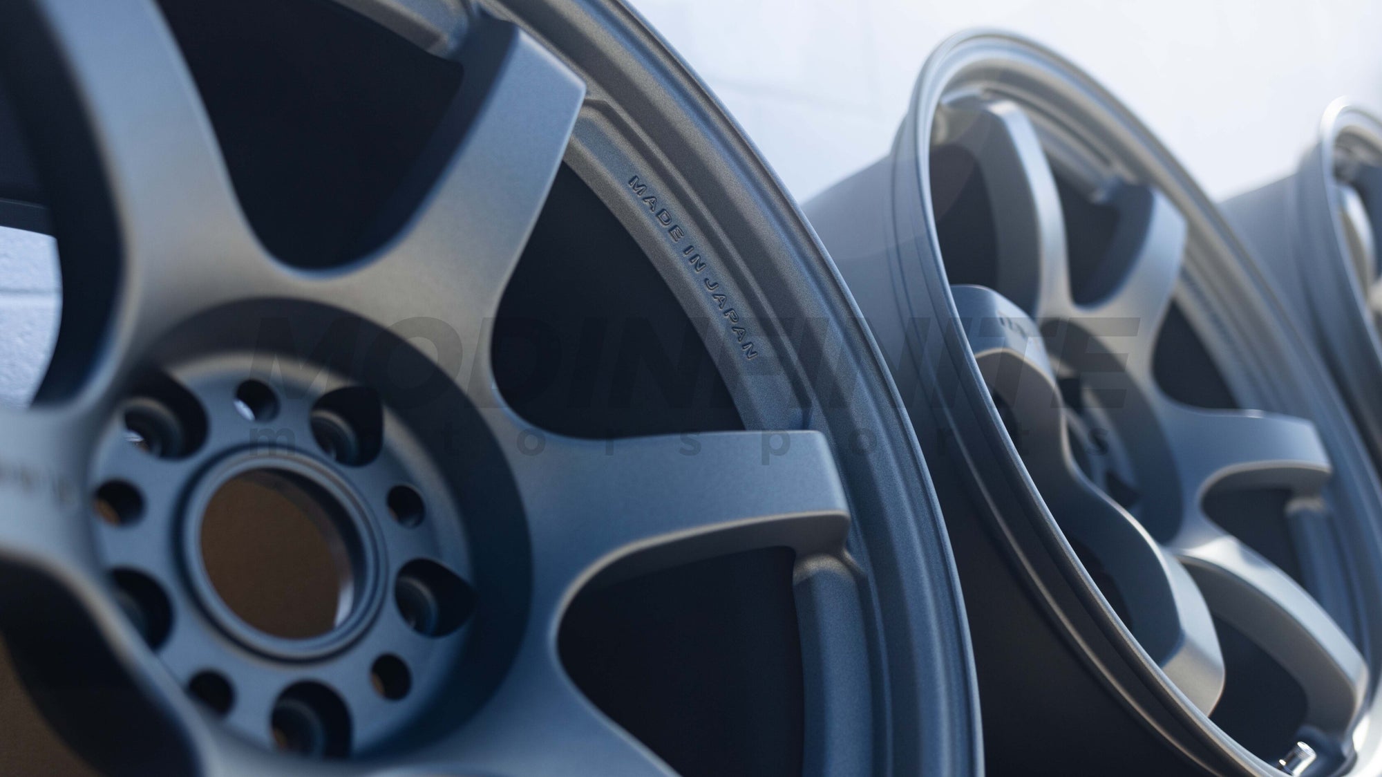 Gramlights 57DR 18x10.5 +22 5x114.3 Gun Blue II - ModInfinite Motorsports
