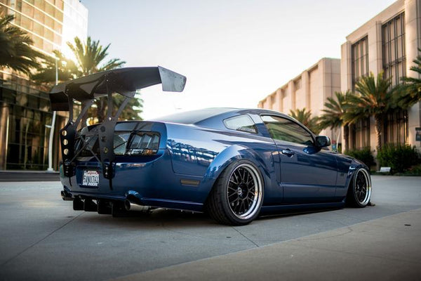 Battle Aero Ford Mustang (S197) 05-13 V4 Chassis Mount Wing Kit ...