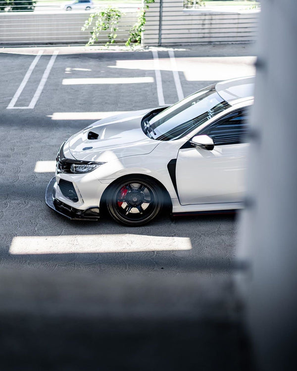 Battle Aero Honda FK8 Civic Type R Chassis Mounted Splitter ...