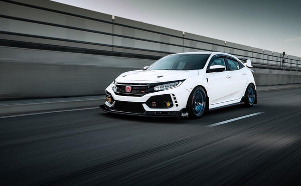 Battle Aero Honda FK8 Civic Type R Chassis Mounted Splitter ...