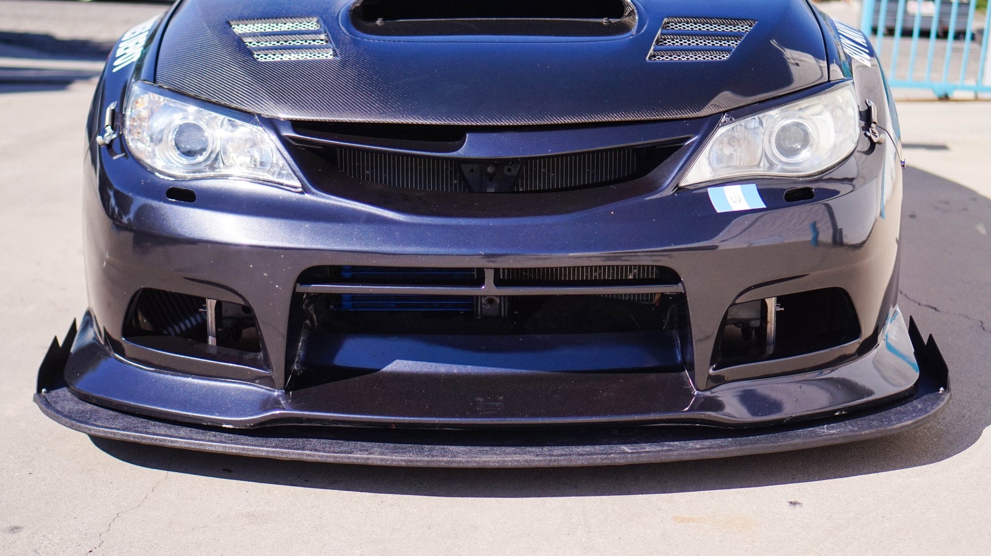 Battle Aero 2008-2014 Subaru WRX/STI (GR/GV) Chassis-Mount Splitter Ki ...