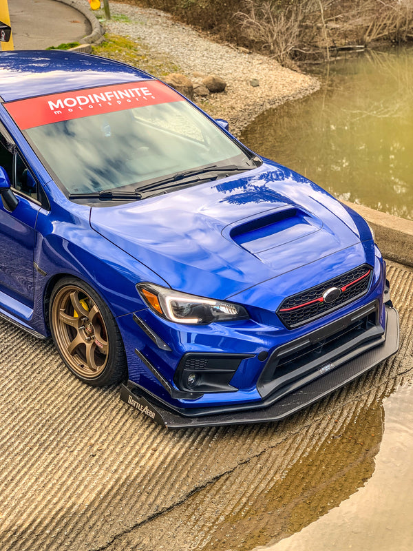 Battle Aero Chassis Mounted Splitter for Subaru WRX / STI (VA) 15-20 ...